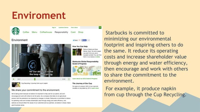 Starbucks' corporate responsibility | PDF