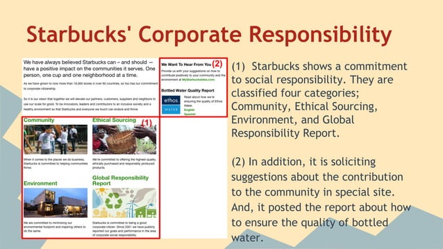 Starbucks' corporate responsibility | PDF