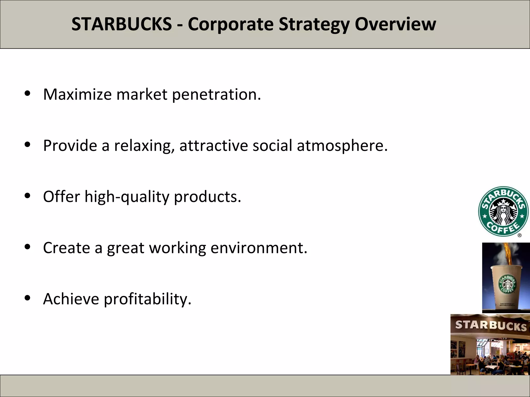 Starbucks International Marketing Strategy | PPT
