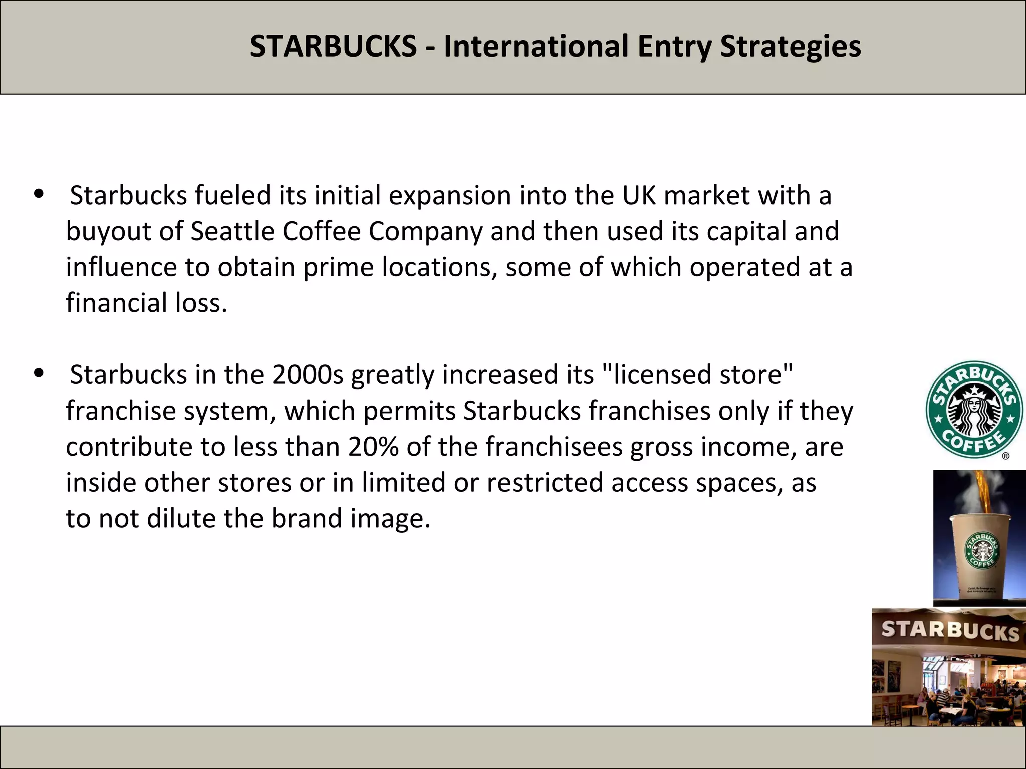 Starbucks International Marketing Strategy | PPT