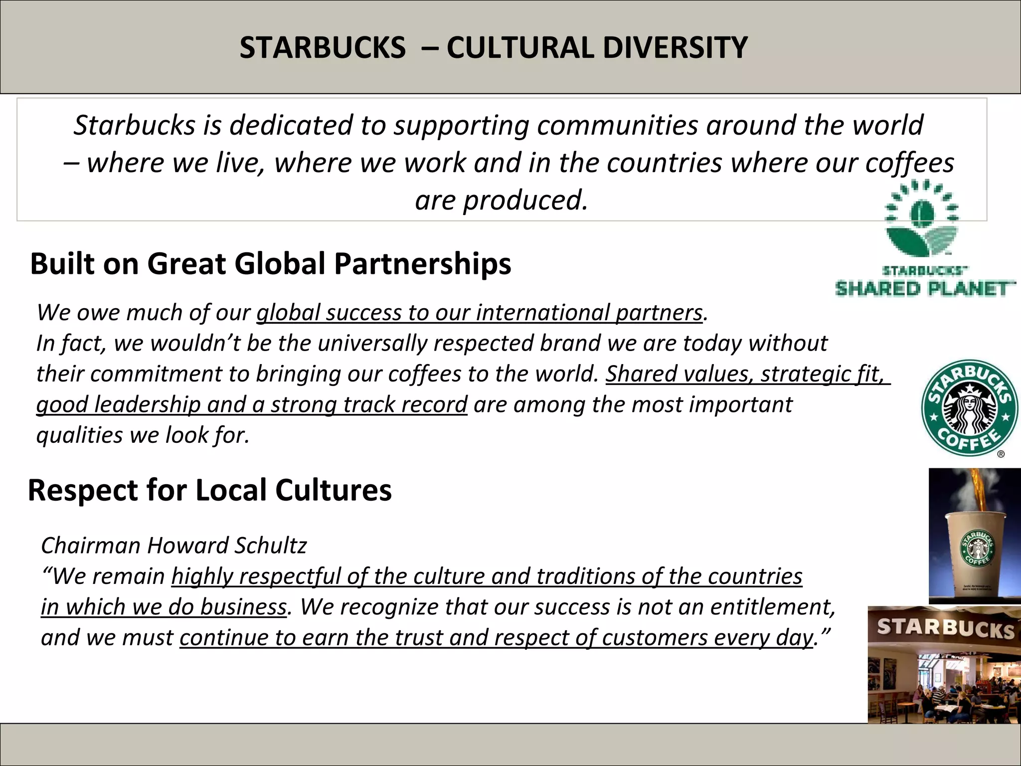 Starbucks International Marketing Strategy | PPT
