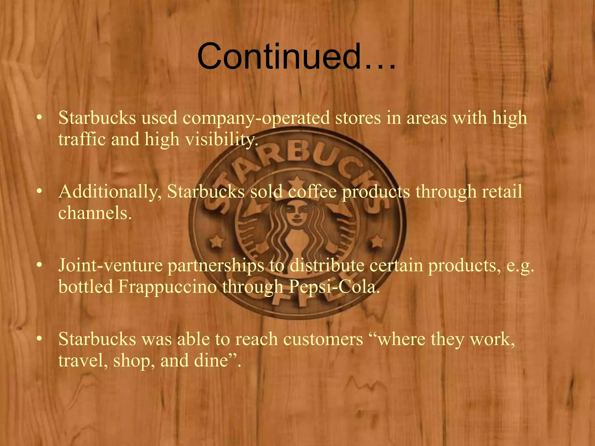 Starbucks final ppt | PPTX