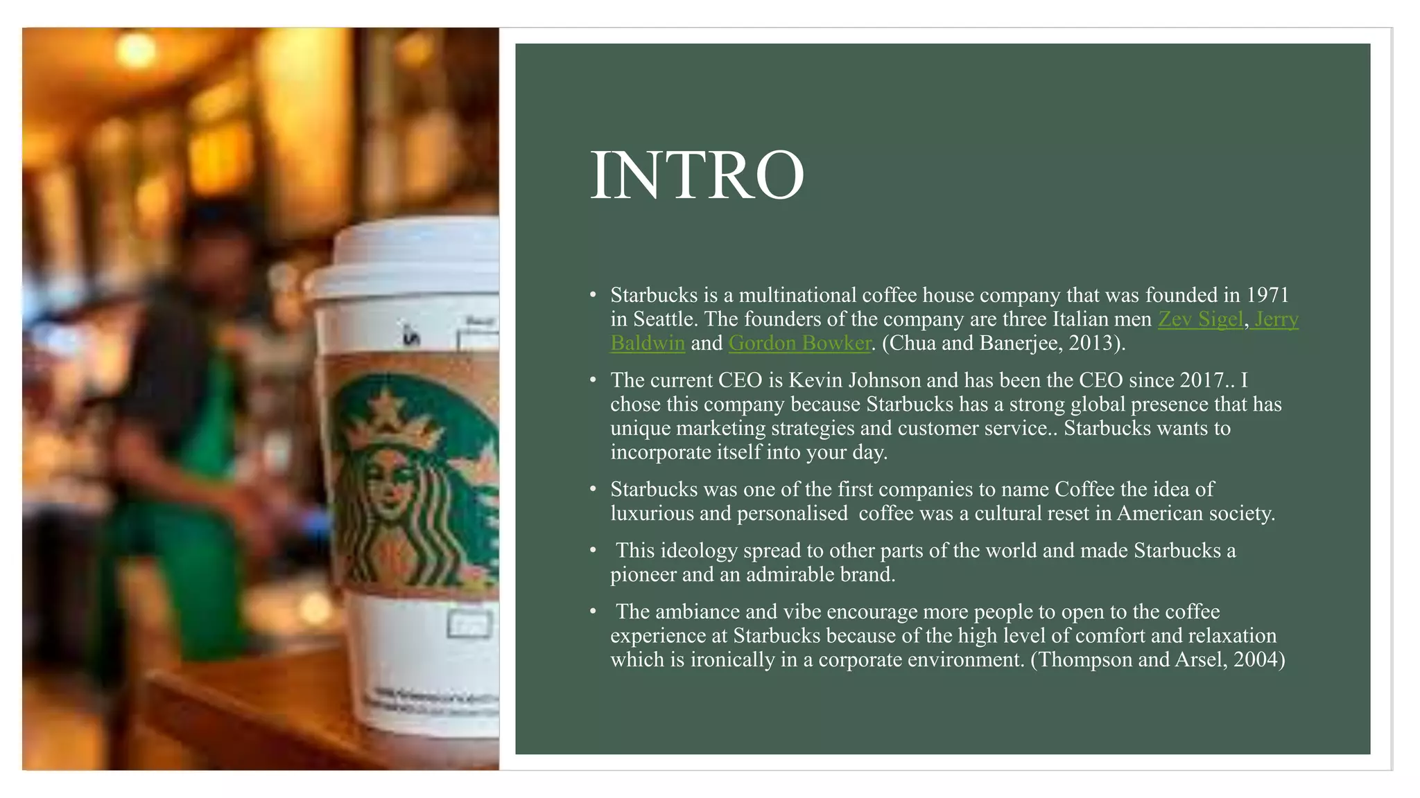 Starbucks presentation | PPT