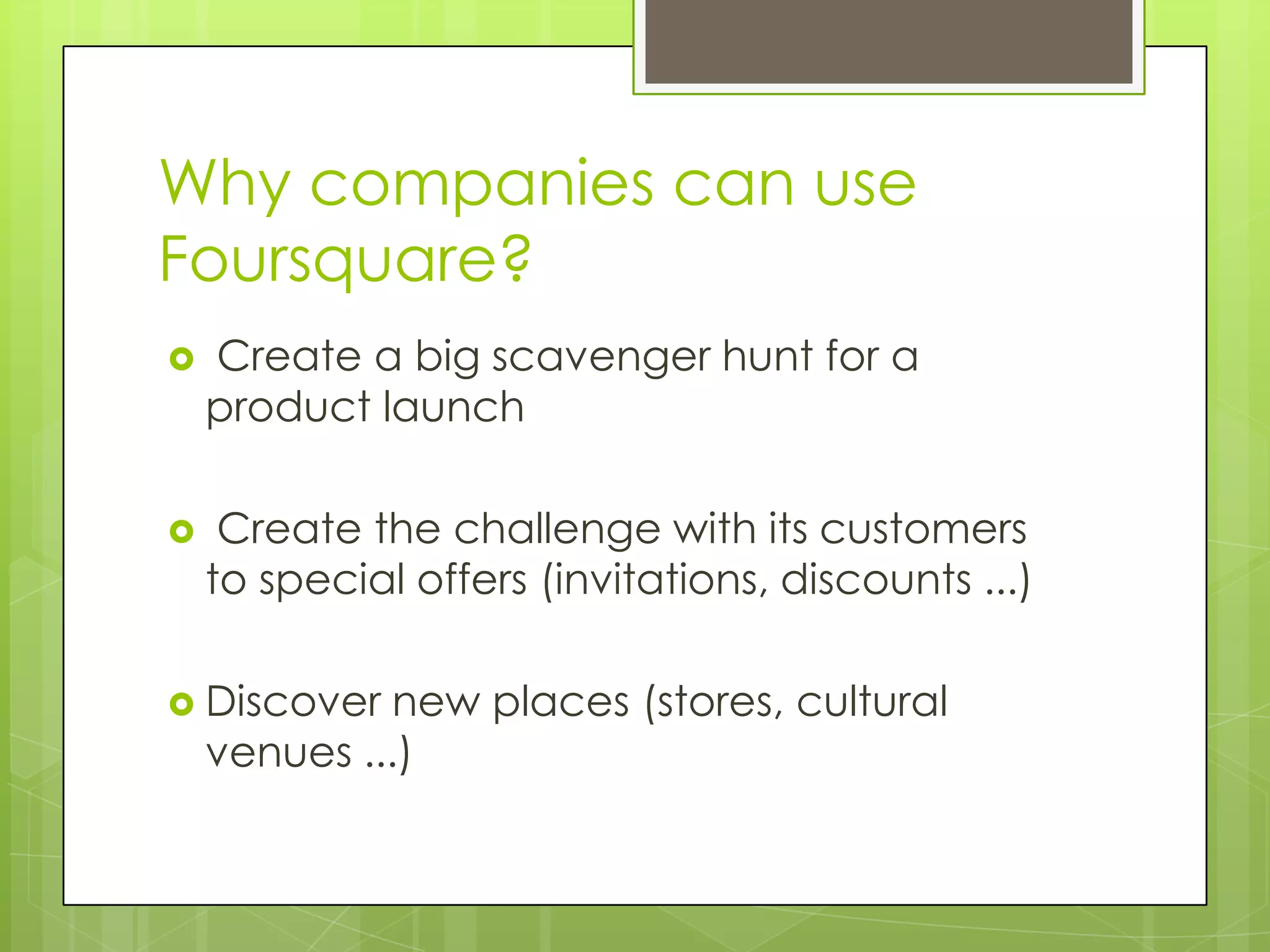 Starbucks & foursquare | PPT