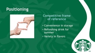 Starbucks Frappuccino_brand extension | PPTX