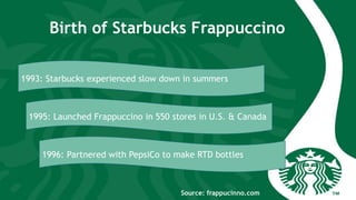 Starbucks Frappuccino_brand extension | PPTX
