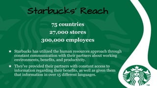 Starbucks: From Employees to Partners | PPT