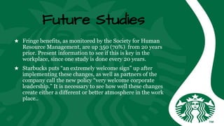 Starbucks: From Employees to Partners | PPTX