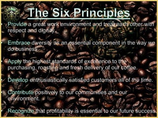 Starbucks marketing intelligence presentation final | PPTX