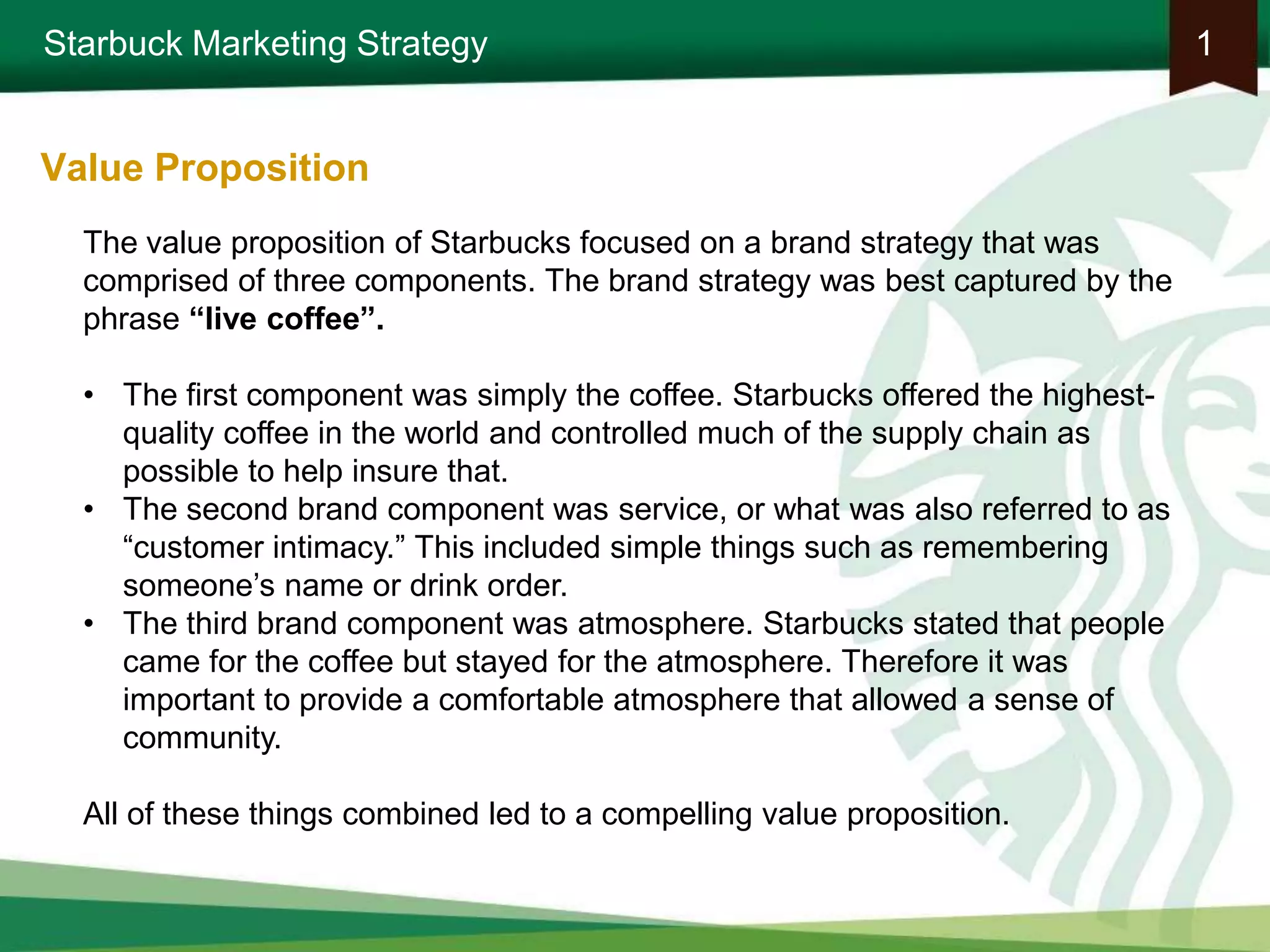 Starbucks Marketing Strategy | PPTX