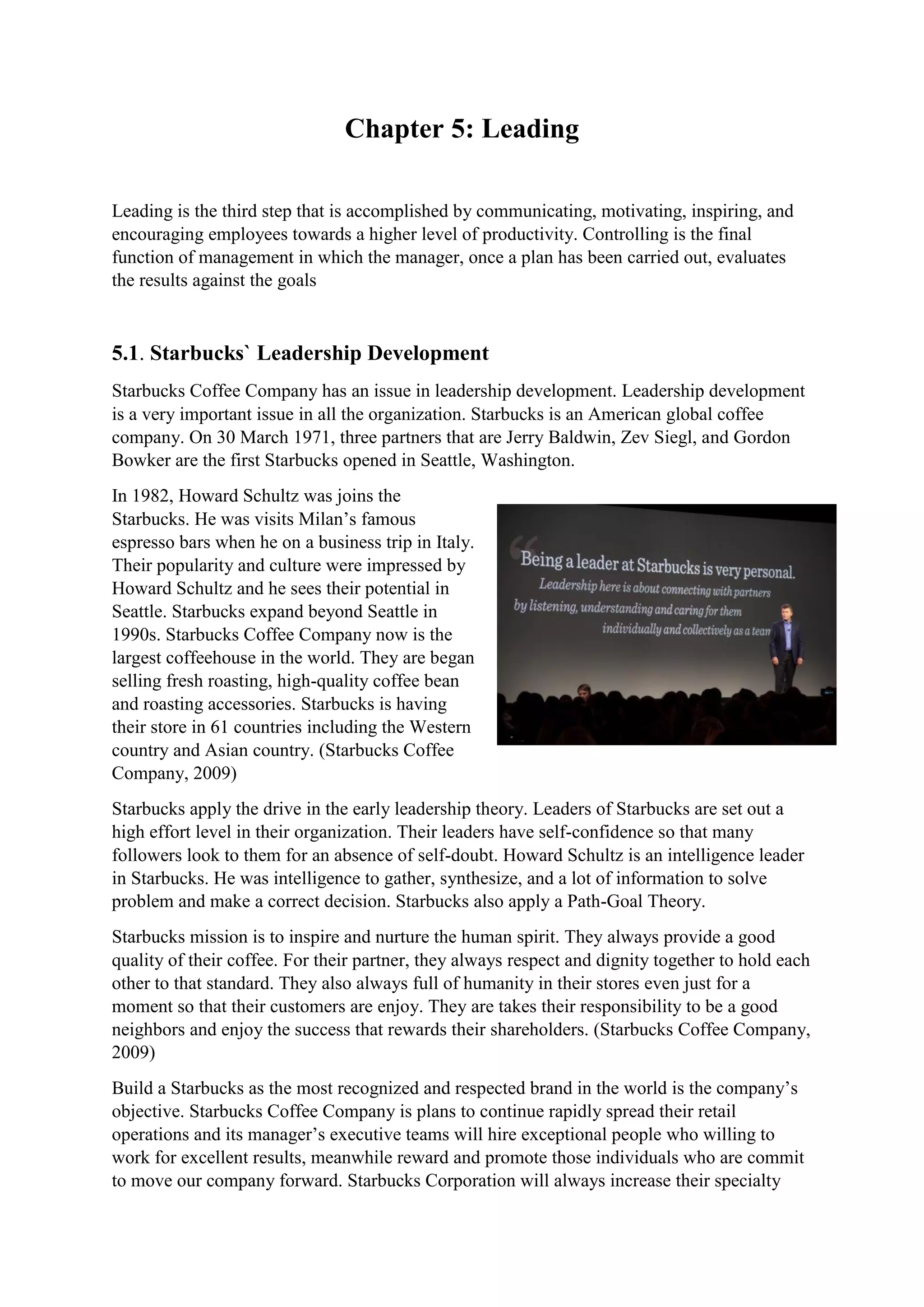 Starbucks Organizational Functions | PDF