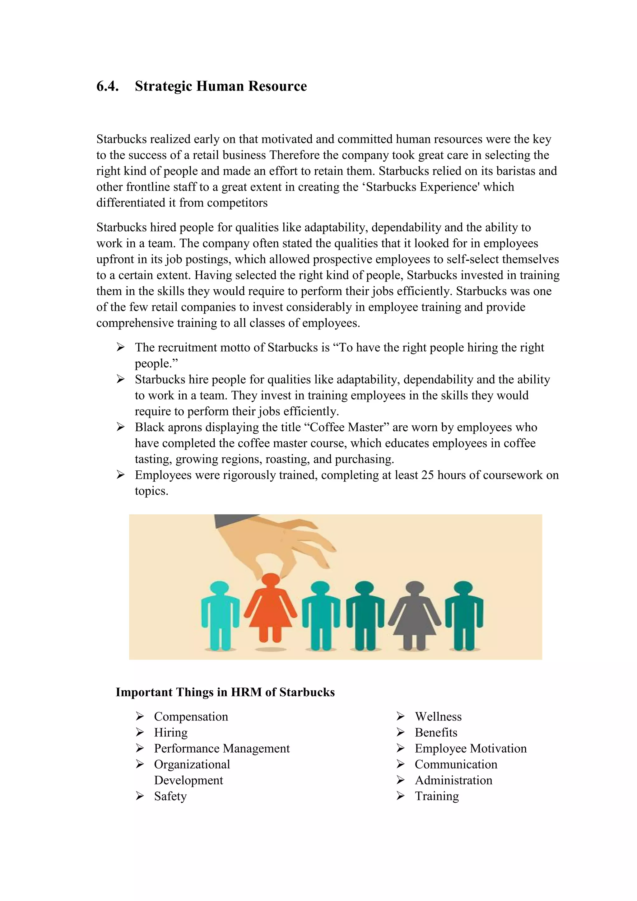 Starbucks Organizational Functions | PDF