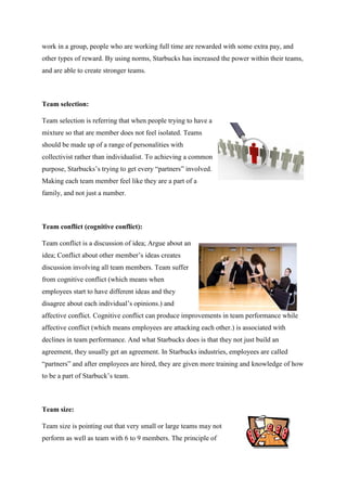 Starbucks Organizational Functions | PDF