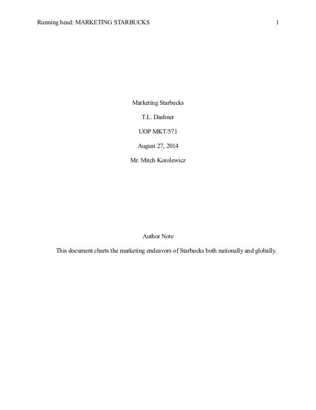 Starbucks positioning