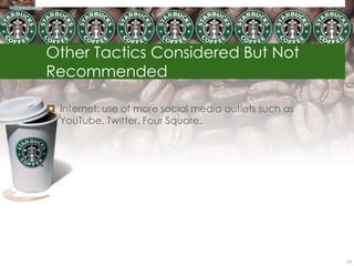 Starbucks - Competitive Analysis | PPT