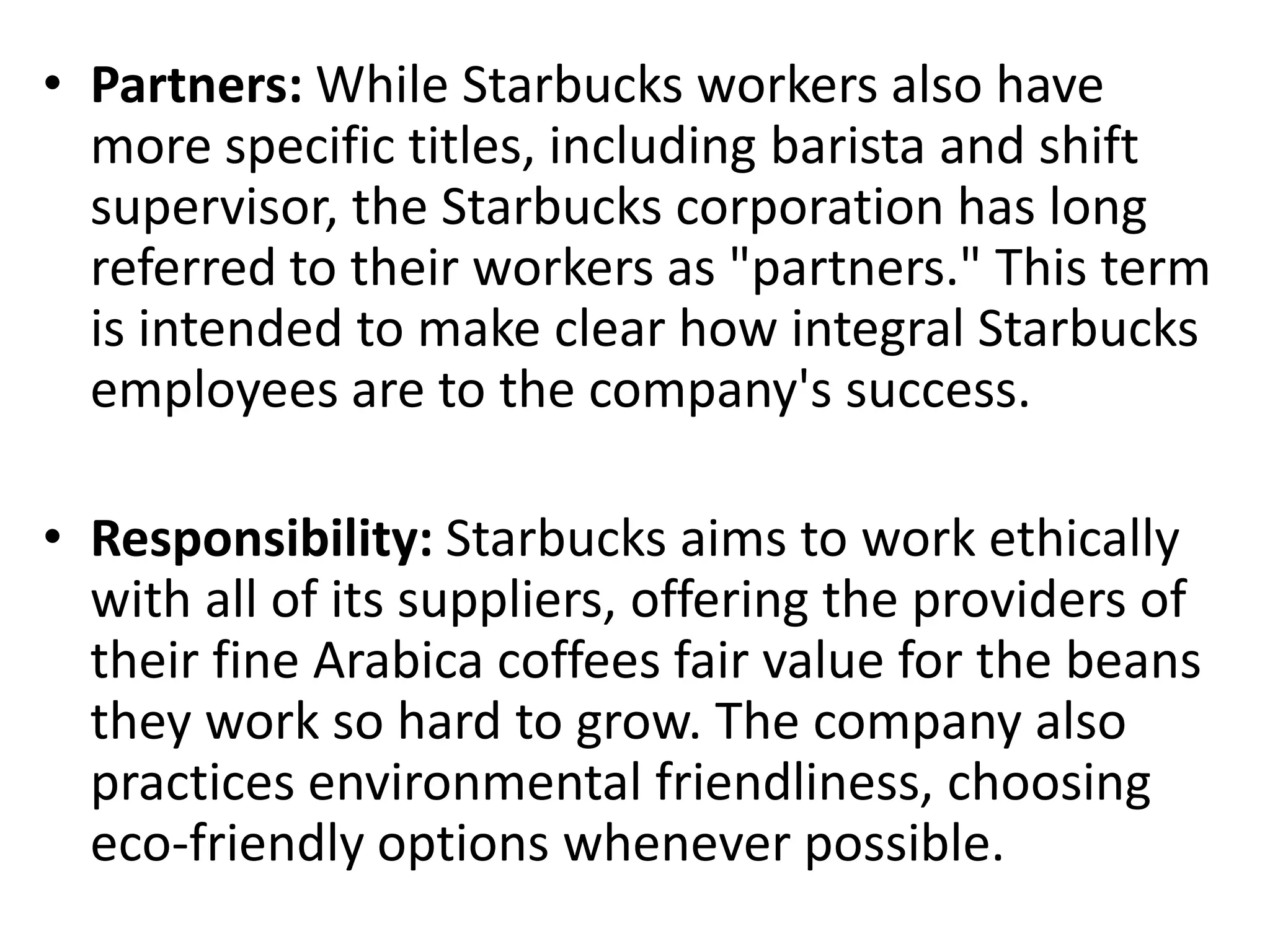 Starbucks ppt | PPTX