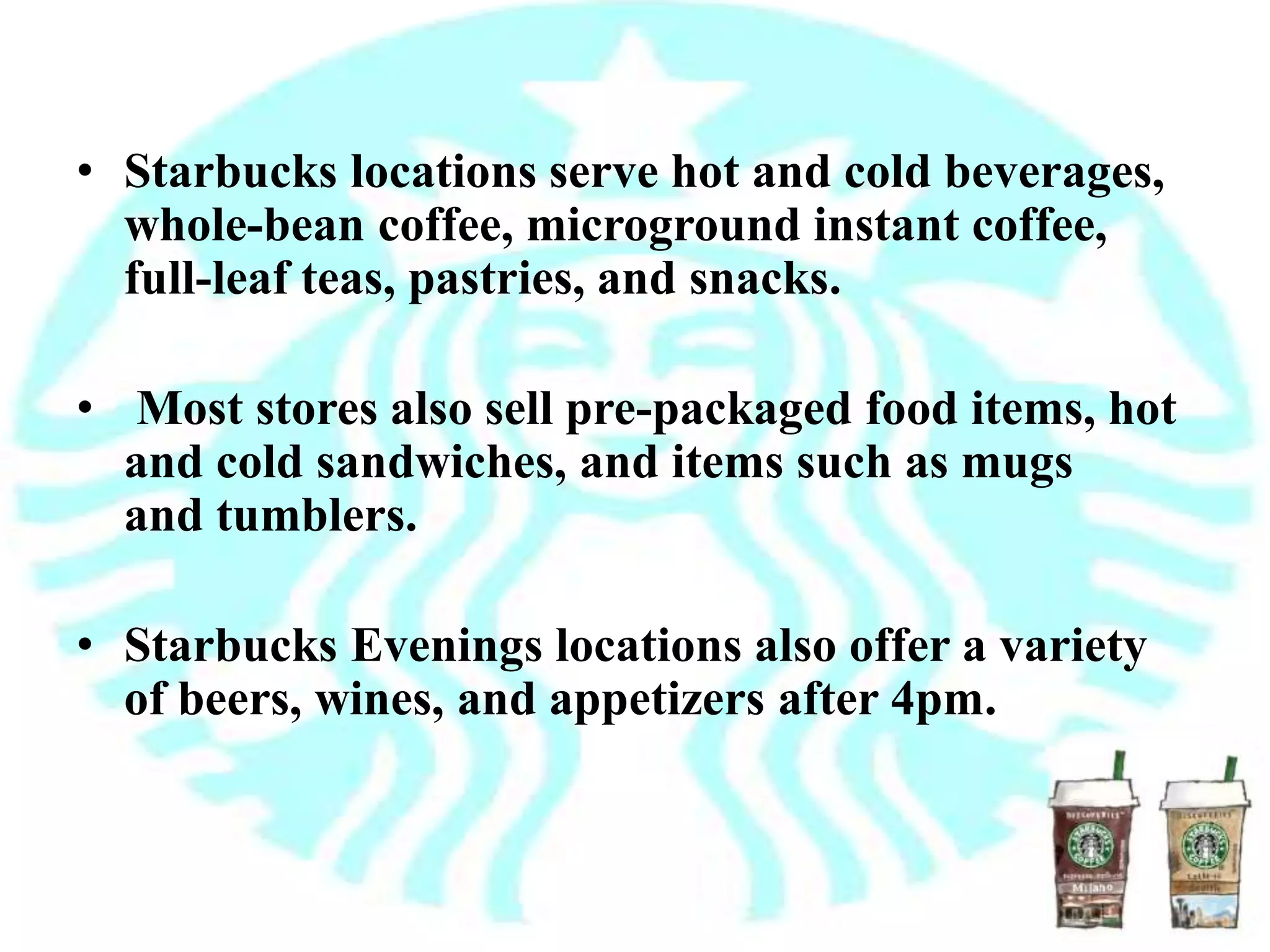 Starbucks Story and Marketing Strategies | PPTX