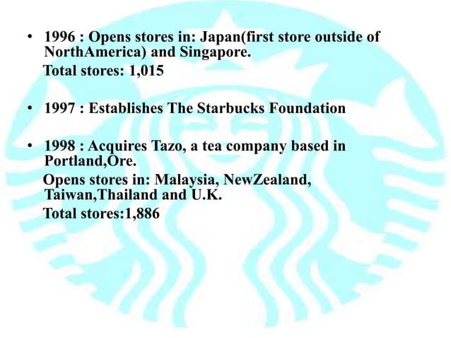 Starbucks Story and Marketing Strategies | PPTX | Large Business | Business