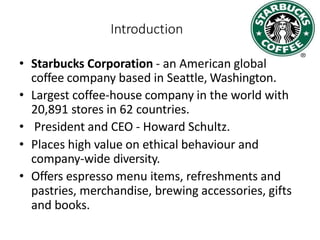 Starbucks ppt | PPTX