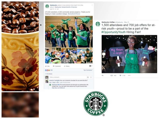 Starbucks Socially Responsible Company | PPTX | Business | Business and ...