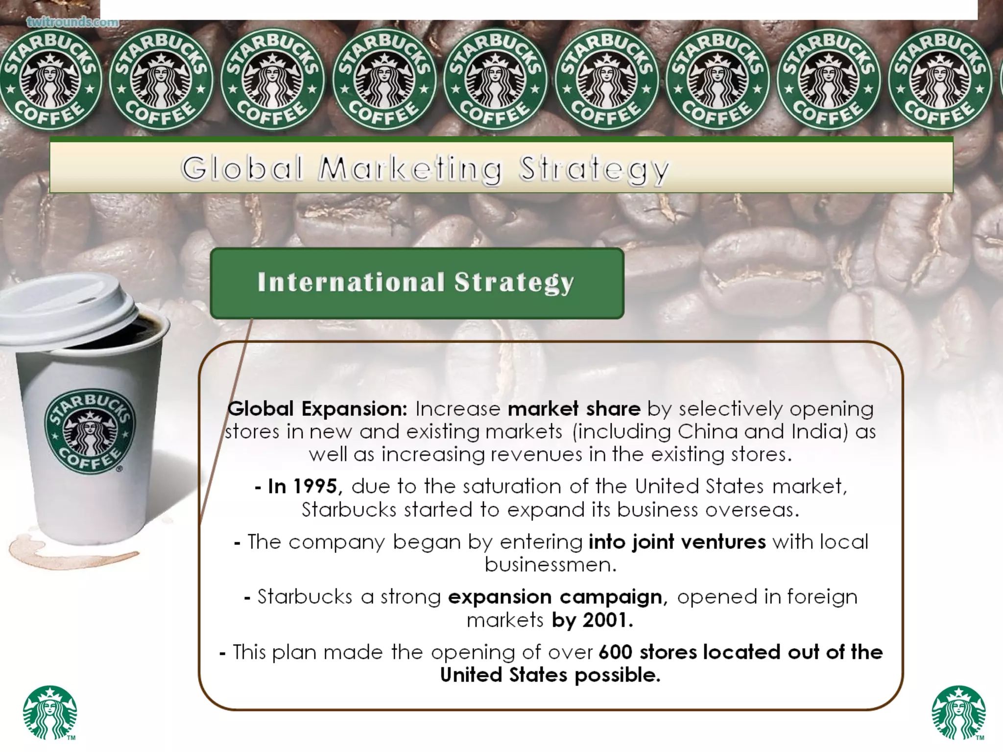 Starbucks Case Study: Operations and Competitive Strategies | PPT
