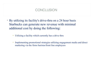 Starbucks proposal final | PPT