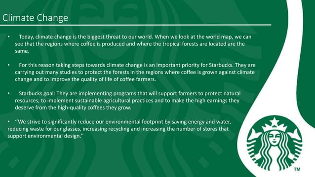 Starbucks Approach to Social Responsibilty | PPT