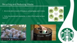 Starbucks Approach to Social Responsibilty | PPTX