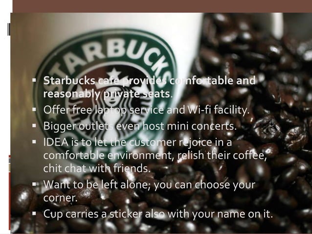 Starbucks seminar | PPT