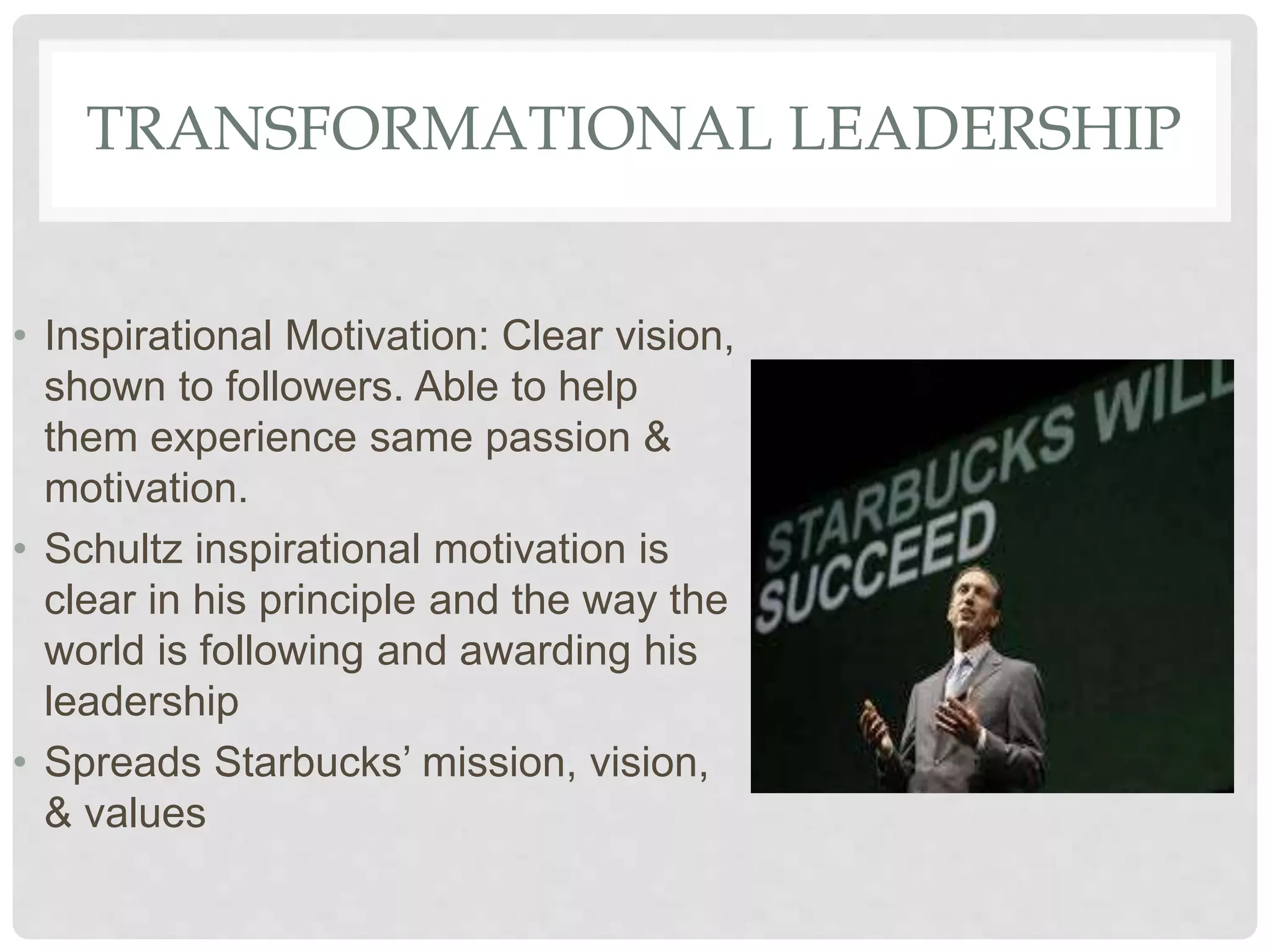 Starbucks: Leadership | PPTX