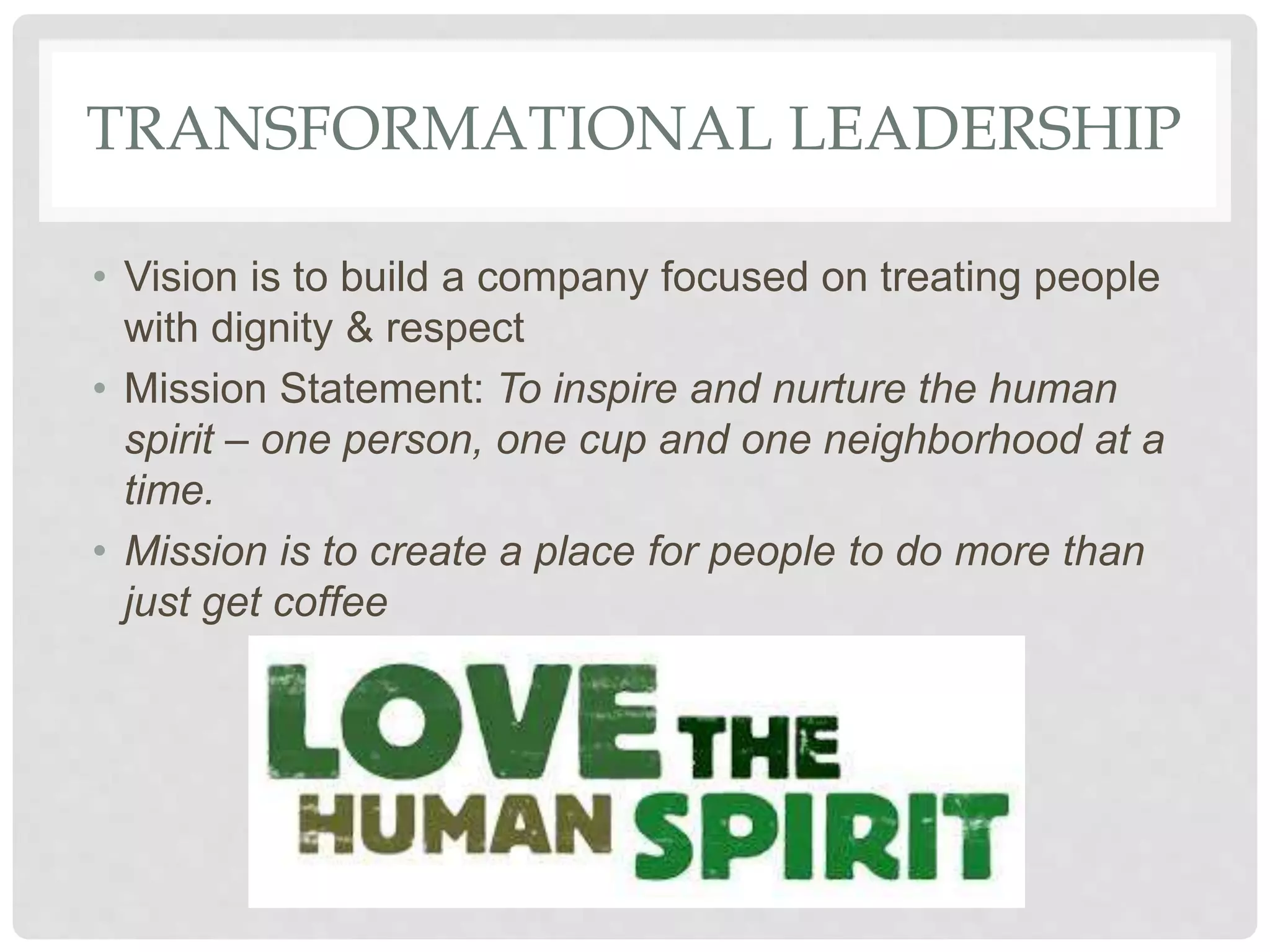Starbucks: Leadership | PPTX
