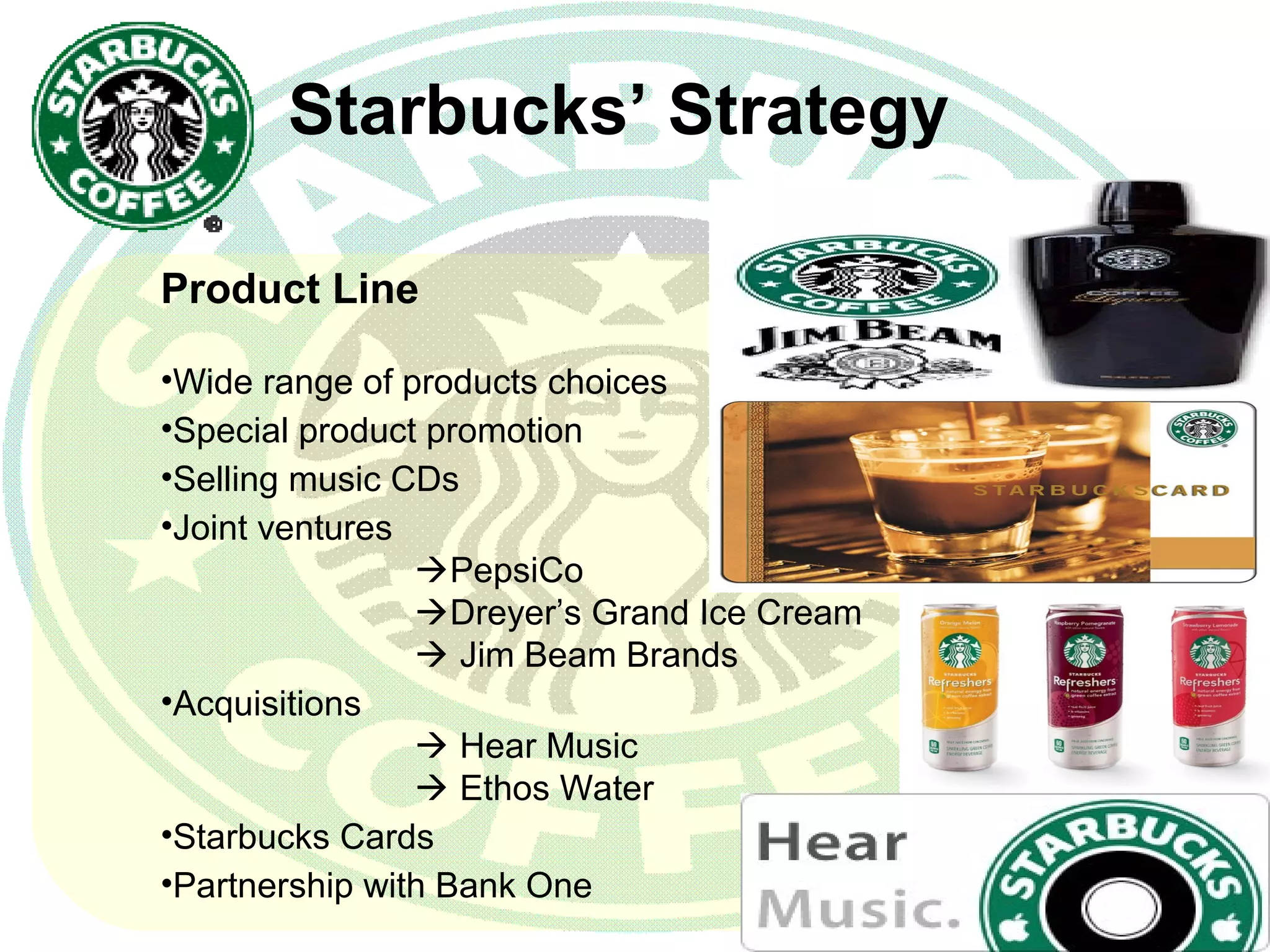 Starbucks' strategy and pest analyses 1 | PPT