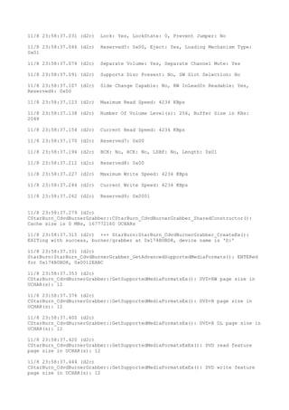 Starburn | TXT | Computer Peripherals | Computing
