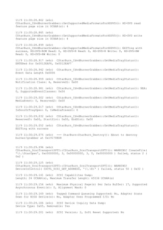 Starburn | TXT | Computer Peripherals | Computing