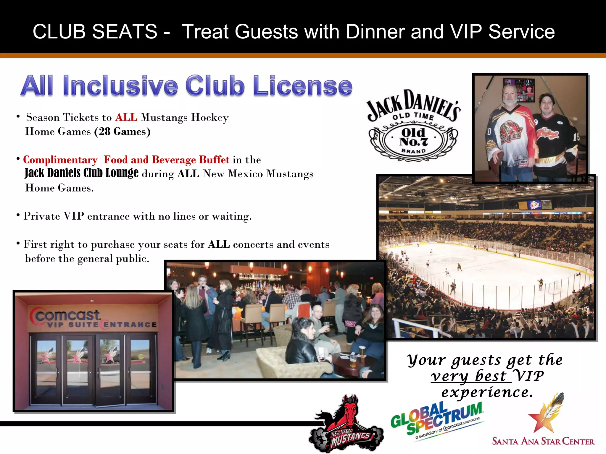 Santa Ana Star Center VIP Seating | PPT