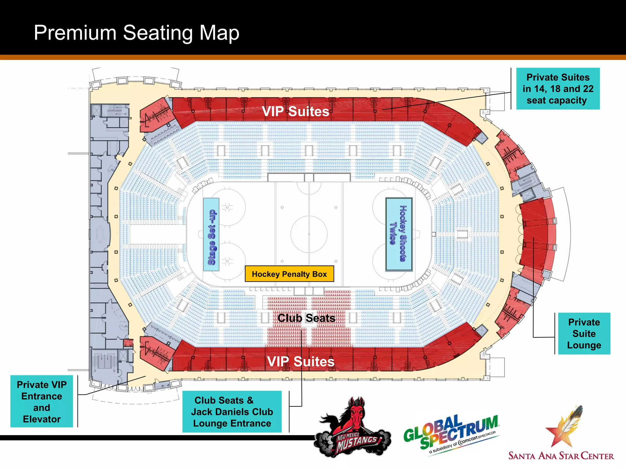 Santa Ana Star Center VIP Seating | PPT