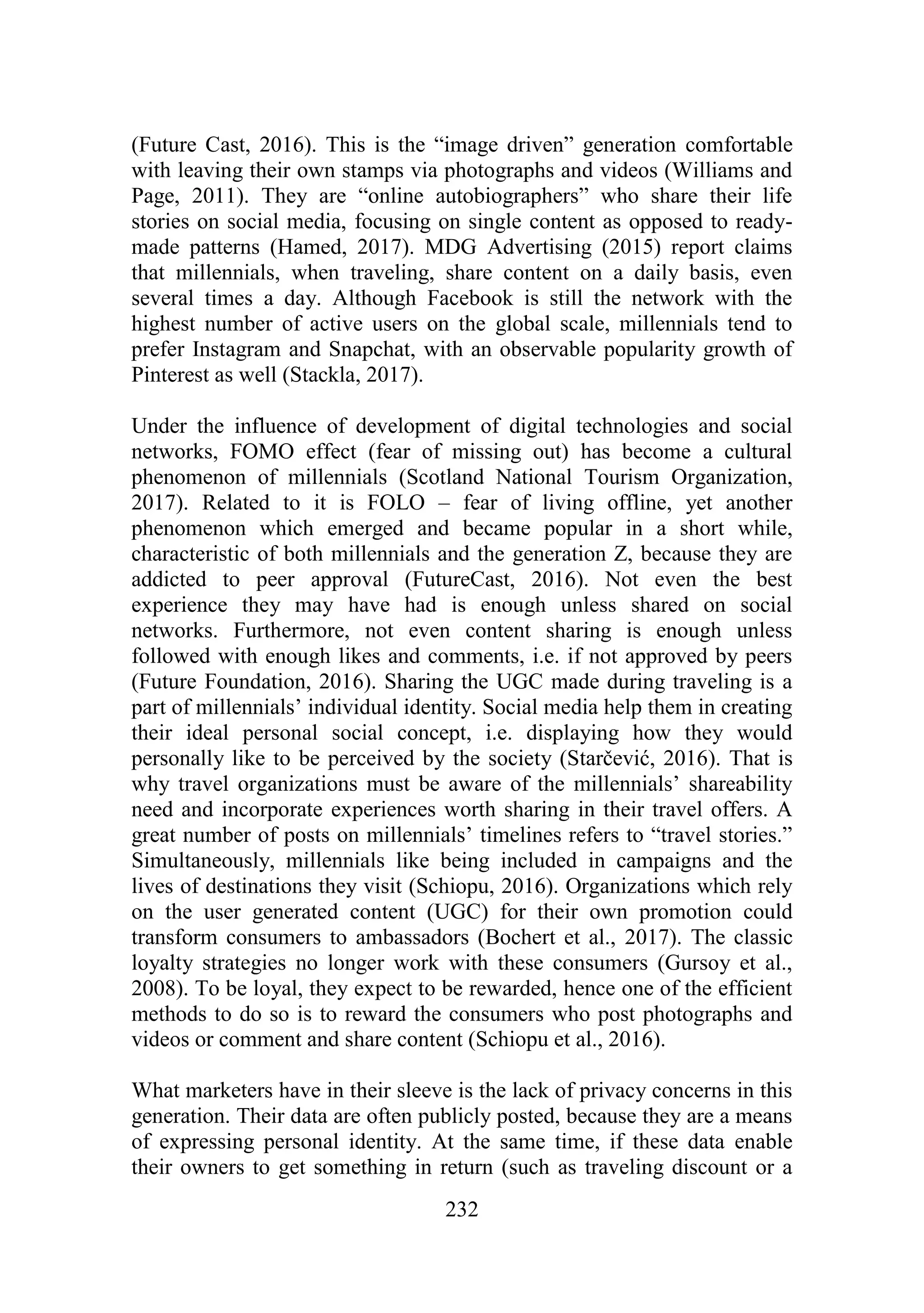 WHY MILLENNIALS AS DIGITAL TRAVELERS TRANSFORMED MARKETING STRATEGY IN TOURISM INDUSTRY | PDF