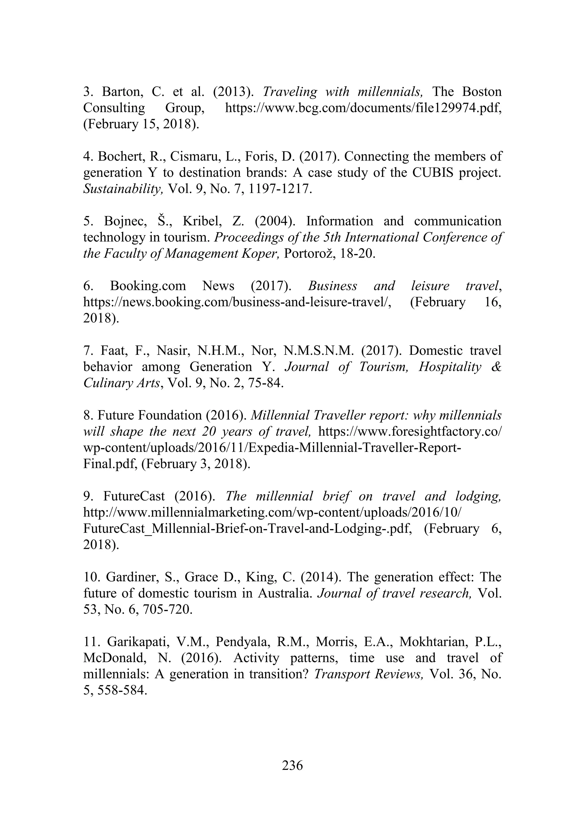 WHY MILLENNIALS AS DIGITAL TRAVELERS TRANSFORMED MARKETING STRATEGY IN TOURISM INDUSTRY | PDF