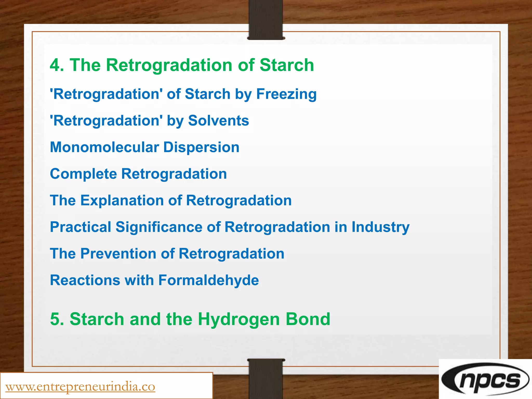 How to Manufacture Starch and Its Derivatives (Wheat Starch, Maize ...