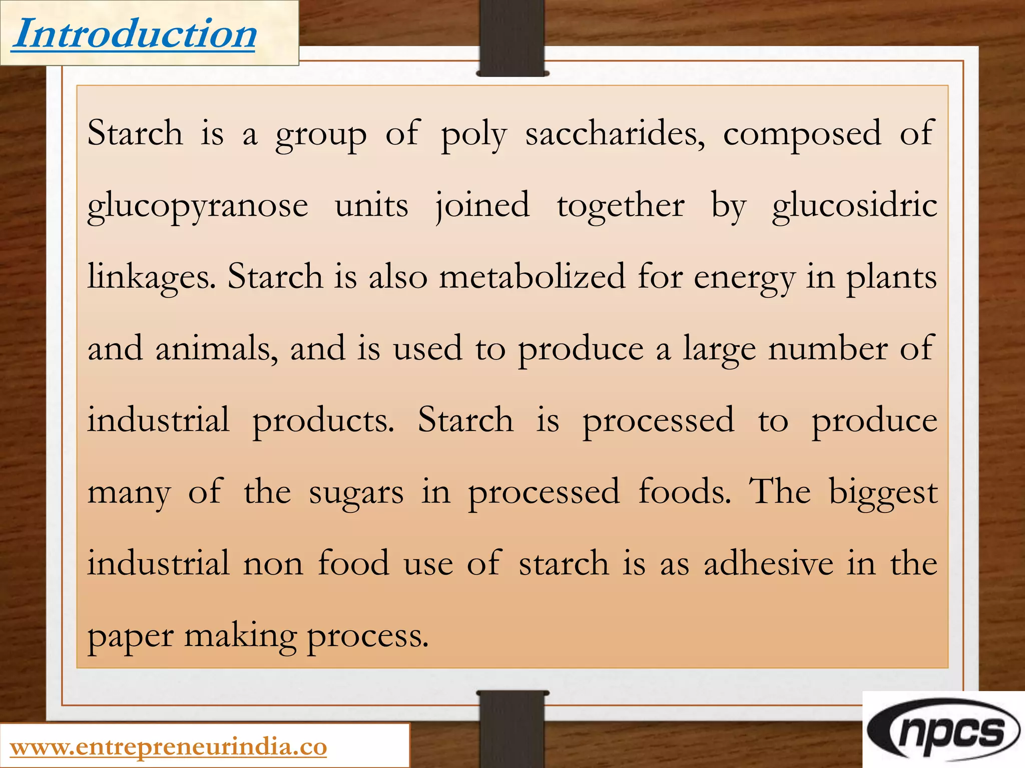 How to Manufacture Starch and Its Derivatives (Wheat Starch, Maize ...