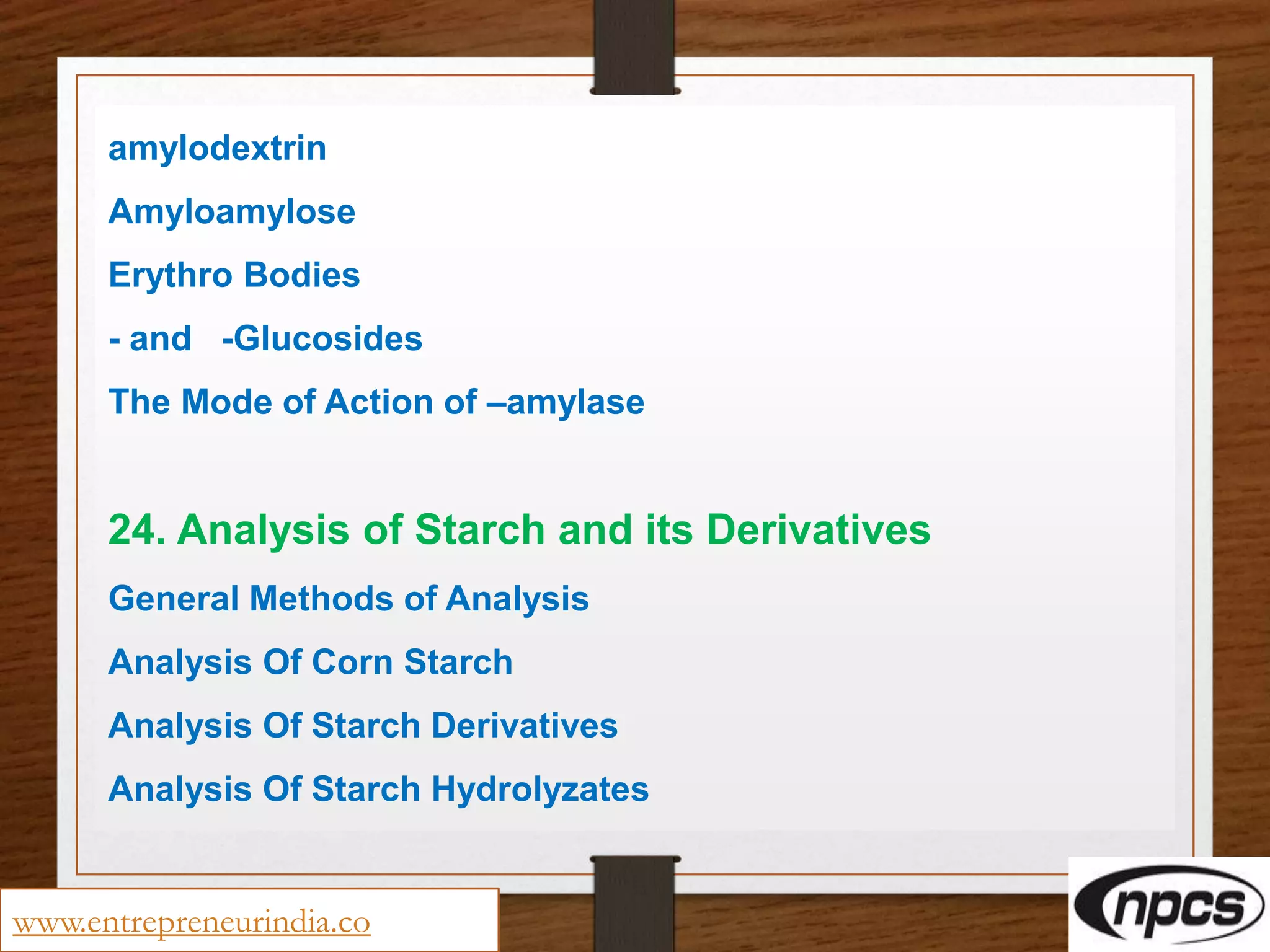 How to Manufacture Starch and Its Derivatives (Wheat Starch, Maize ...