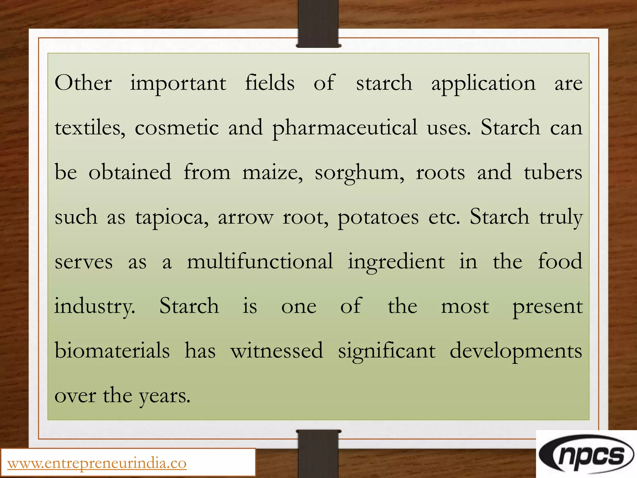 How to Manufacture Starch and Its Derivatives (Wheat Starch, Maize ...