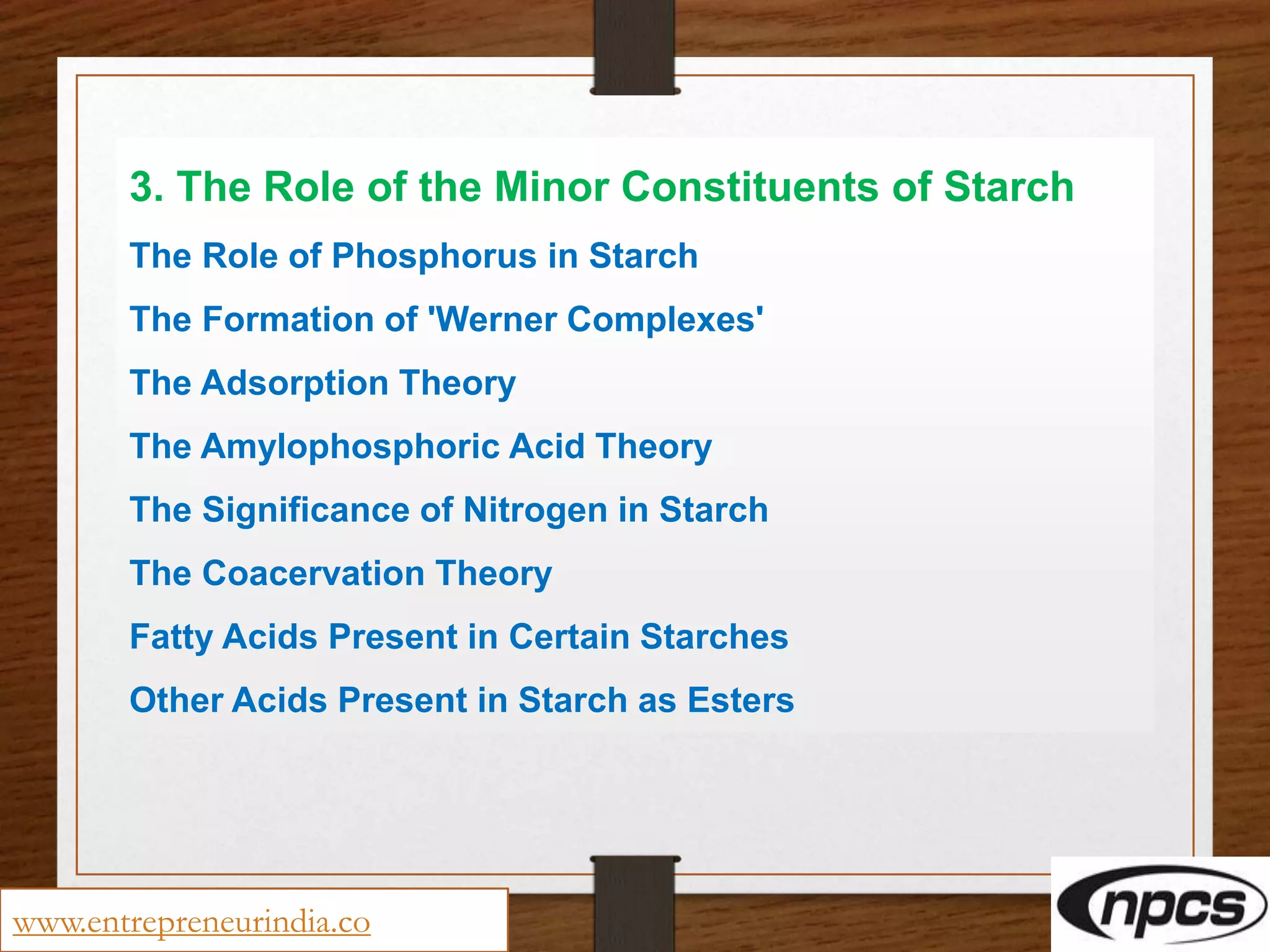 How to Manufacture Starch and Its Derivatives (Wheat Starch, Maize ...