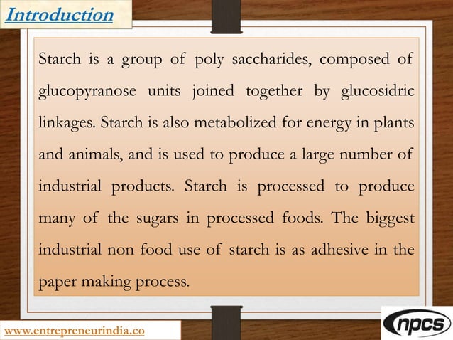 How to Manufacture Starch and Its Derivatives (Wheat Starch, Maize ...