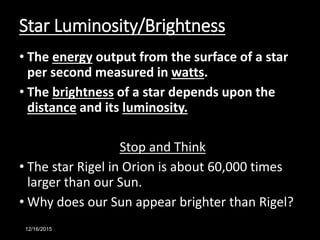 Star characteristics | PPTX