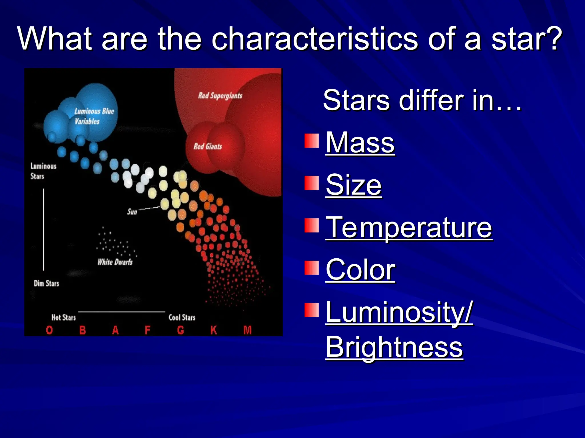 Star Characteristics in Astronomy Grade 9.ppt