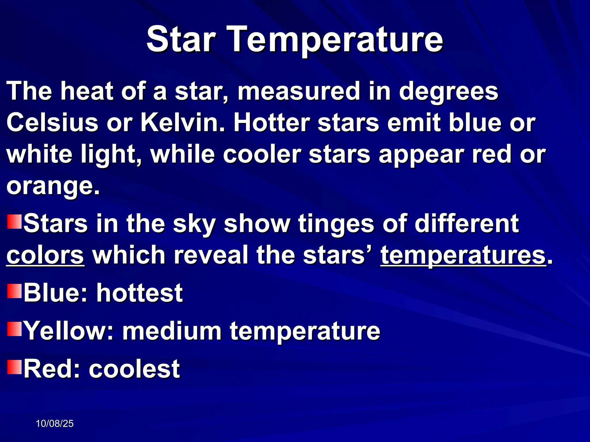 Star Characteristics in Astronomy Grade 9.ppt