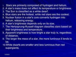 Star Characteristics in Astronomy Grade 9.ppt
