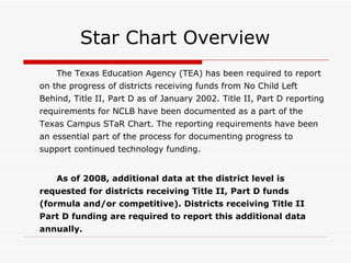 STaR Chart Data | PPT