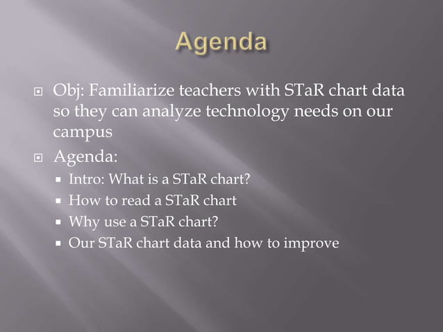 Star Chart Data | PPT